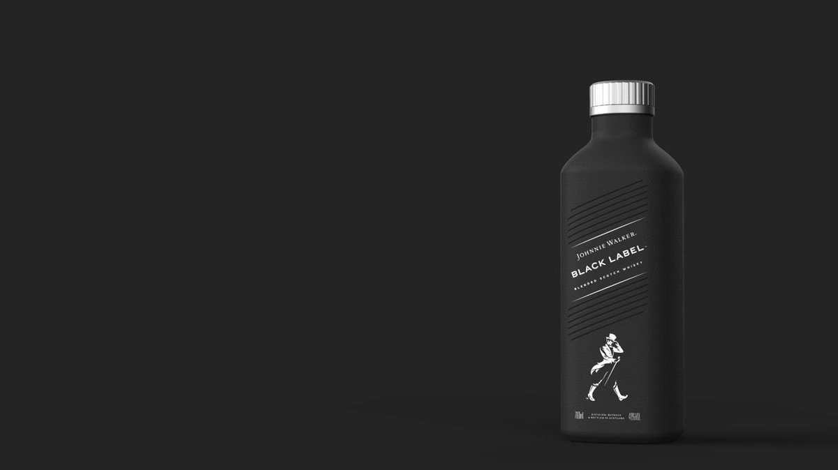 Johnnie Walker presenta su botella hecha de papel | loqueva.com