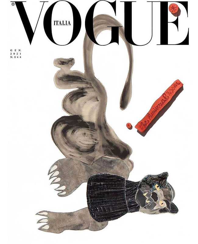 The Animal Issue: Vogue Italia presenta un número dedicado a la belleza ...