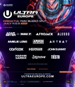 Ultra Europe revela el lineup de la Fase 1 para la edición 2025